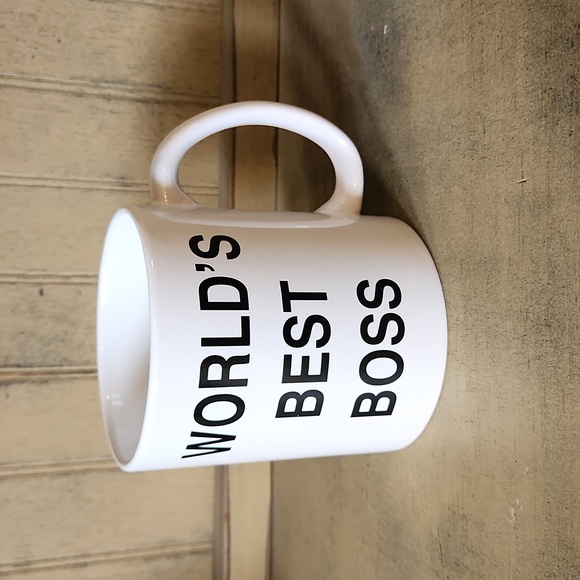 NBC | Dining | Worlds Best Boss The Office Oversized Mug | Poshmark